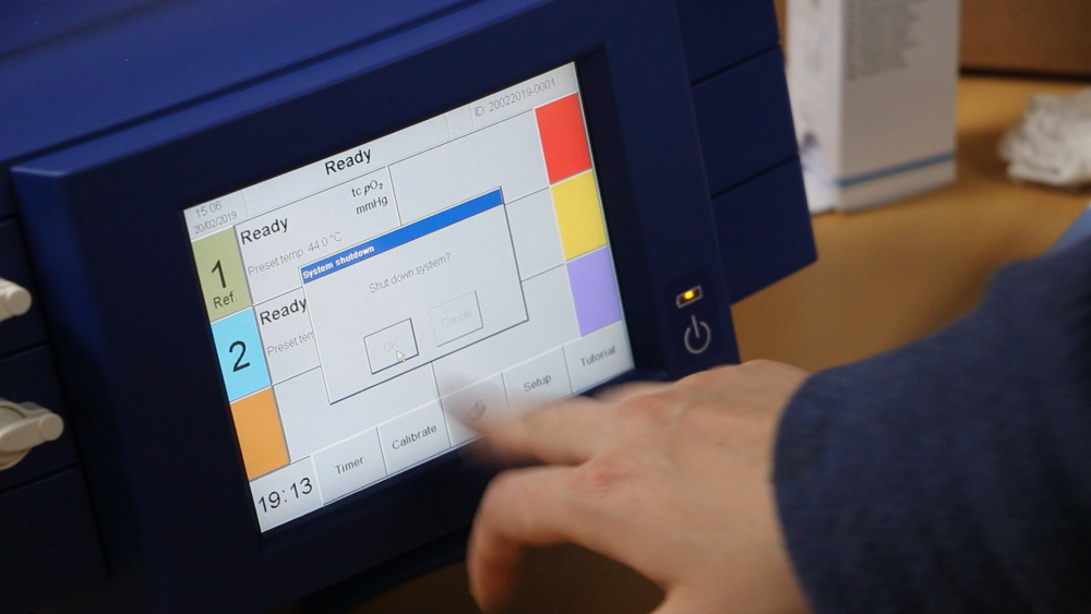 TCM400 – TCPO2 교육 – 아이벡스메디칼시스템즈